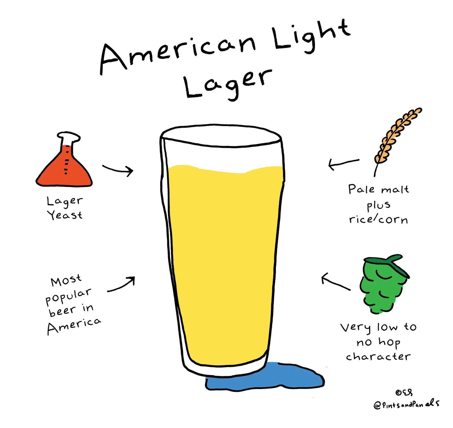 Common Lager Beer In America
