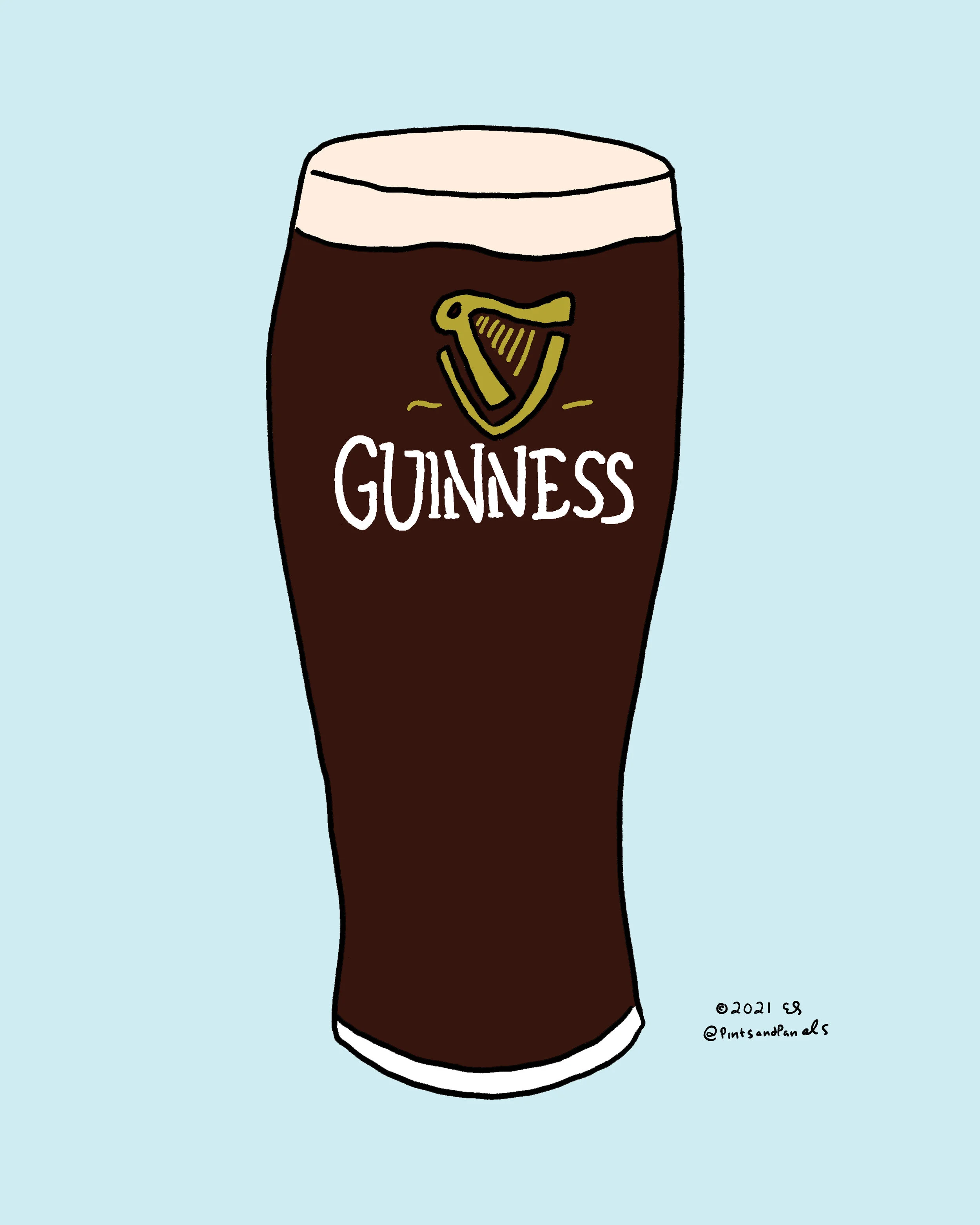 Guinness Art — Pints and Panels