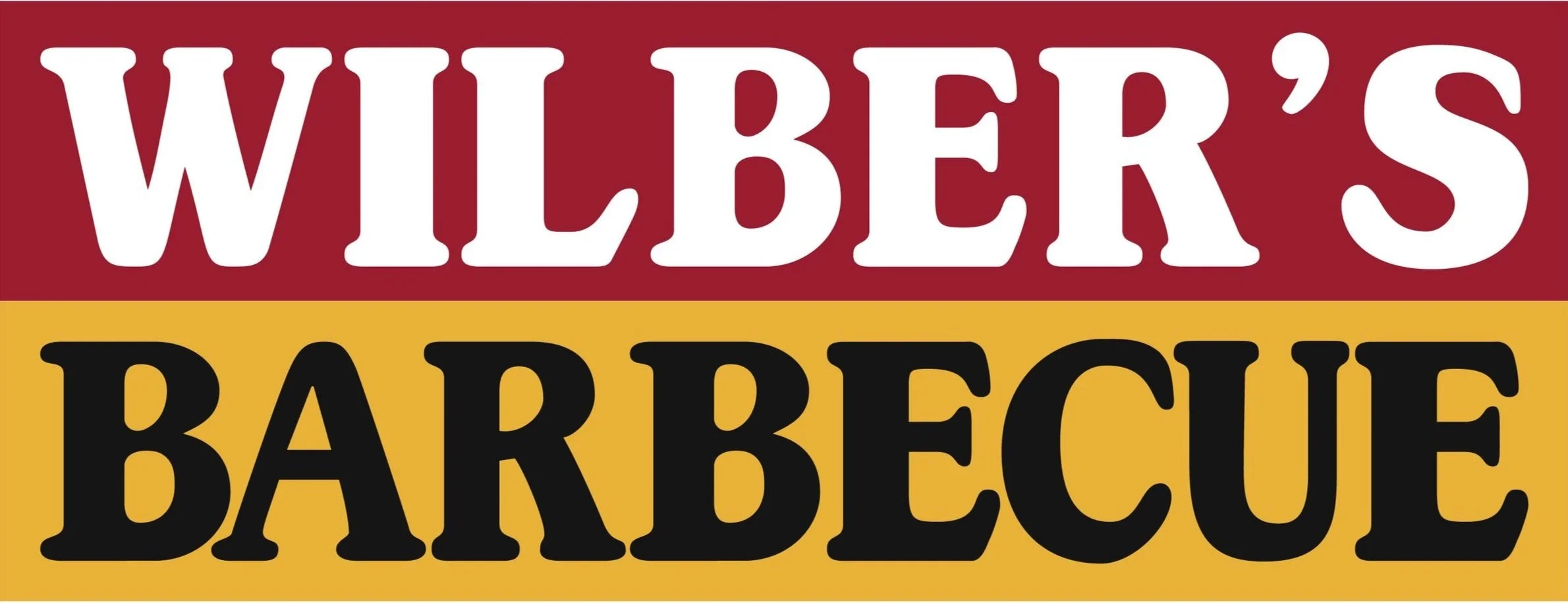 Menu — Wilber's Barbecue