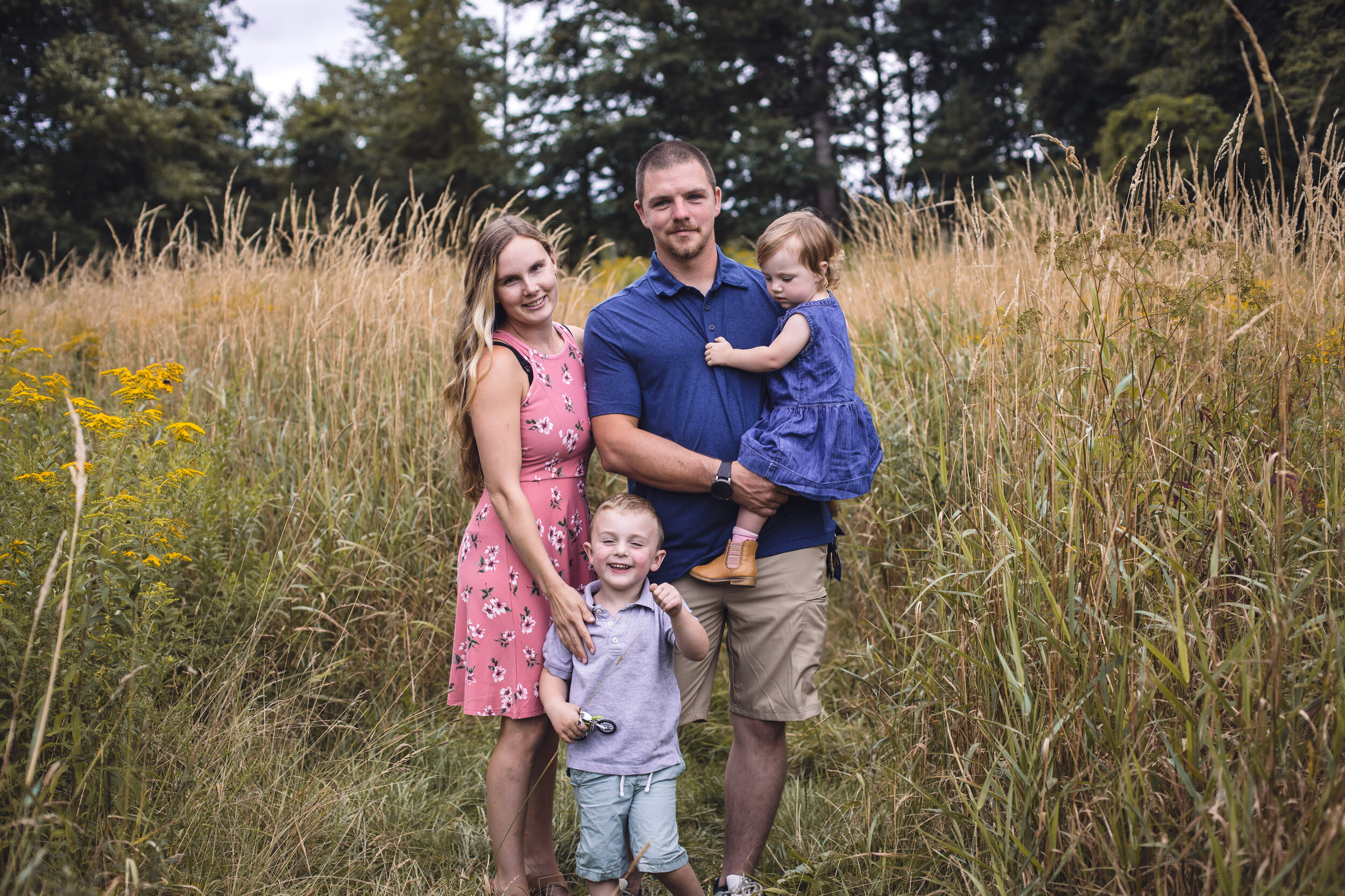 Clinton Family Portrait