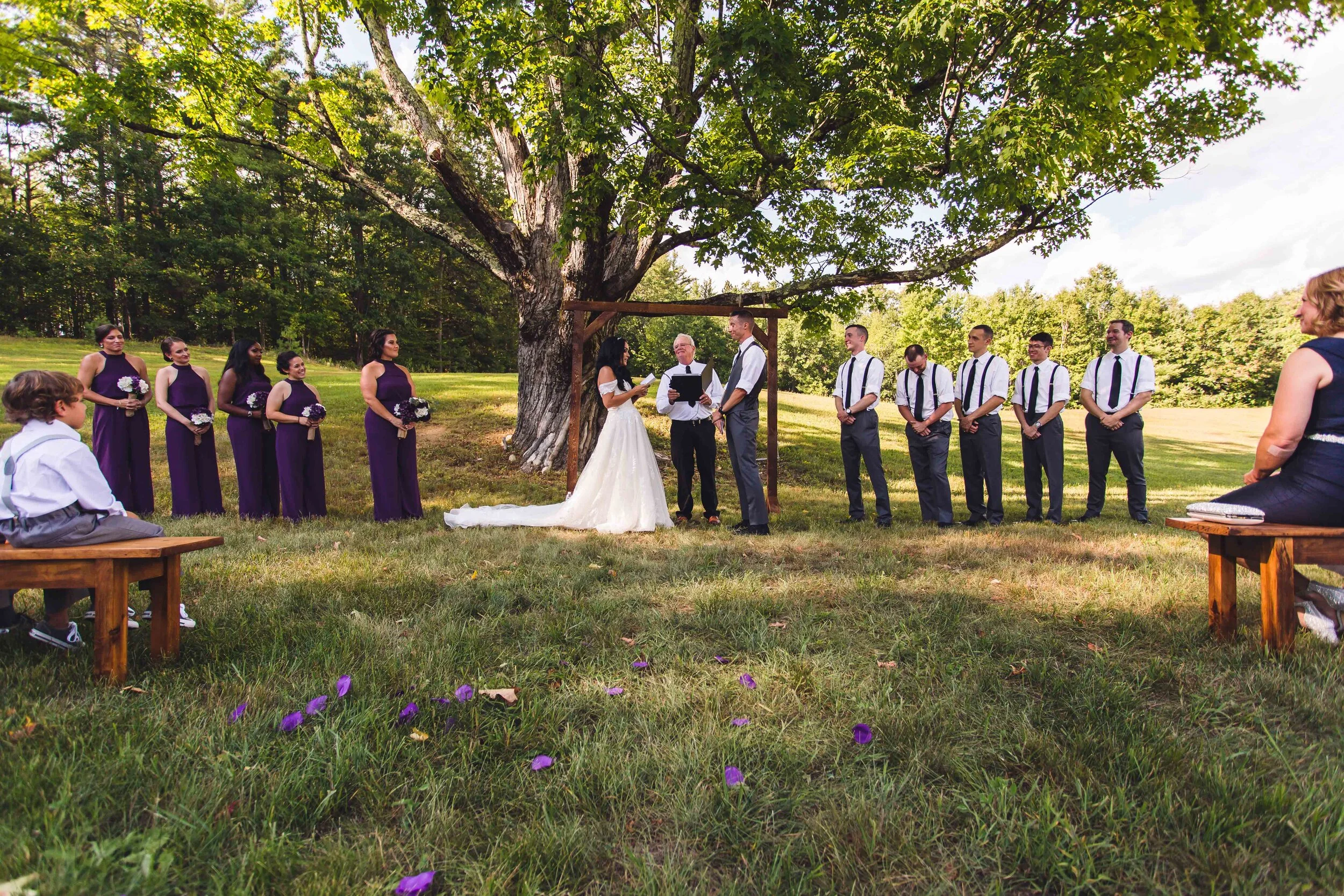 Brianna and Zach: A Rustic Wedding at Allrose Farm in NH — Tom Godfrey ...