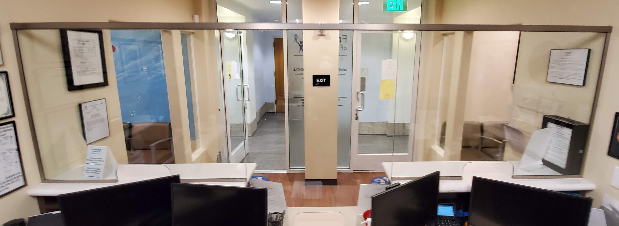 Gallery Protective Barrier System | East Whittier Glass