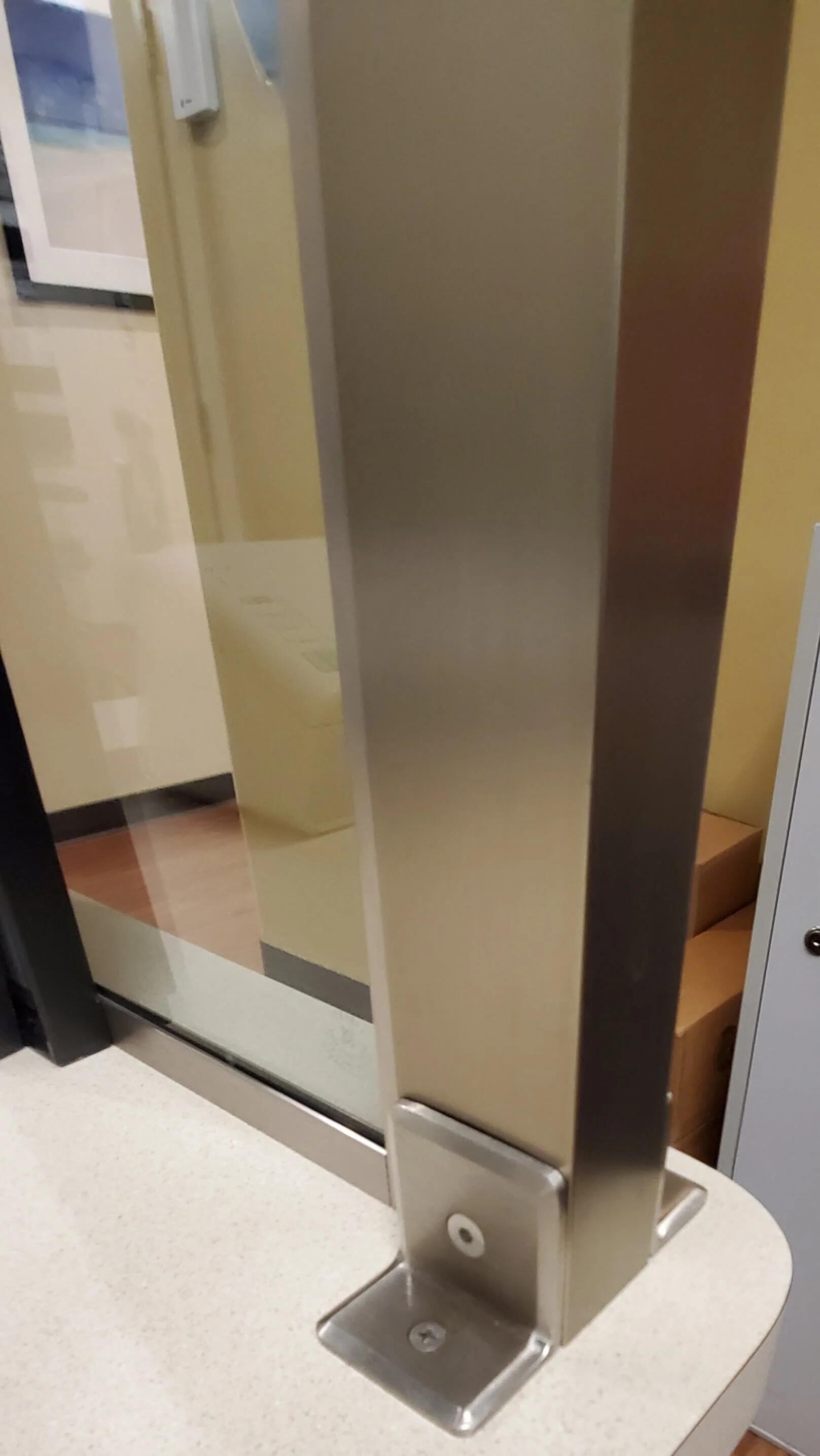 Gallery Protective Barrier System | East Whittier Glass