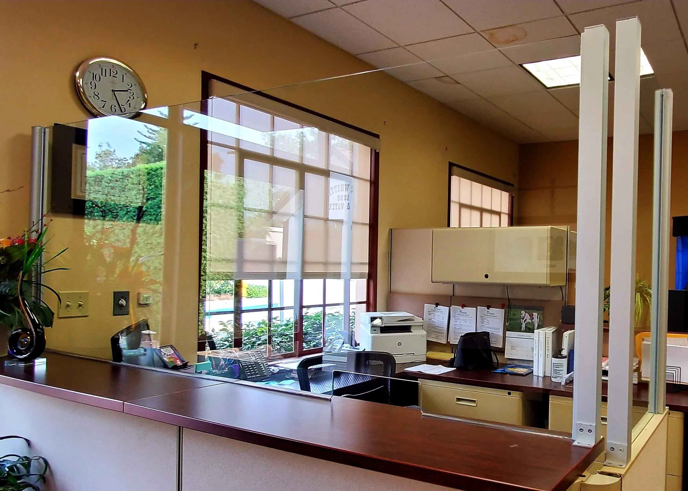 Gallery Protective Barrier System | East Whittier Glass