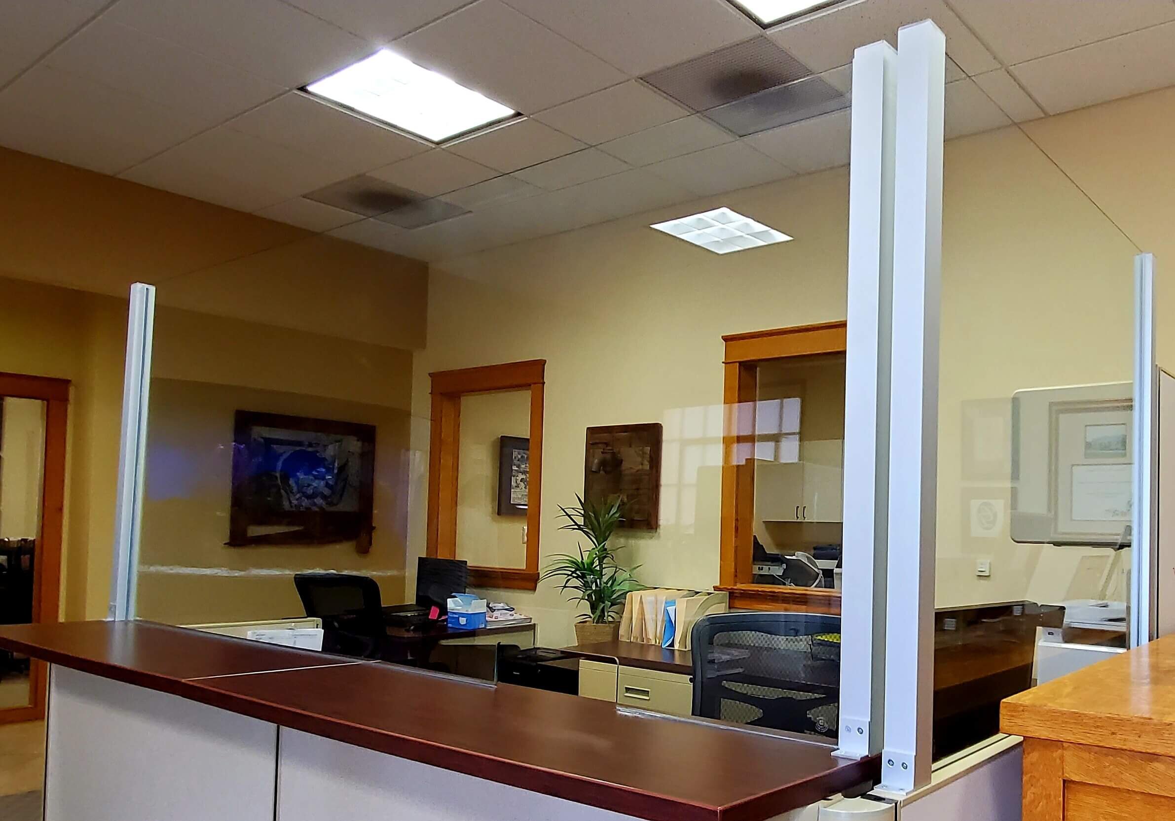 Gallery Protective Barrier System | East Whittier Glass