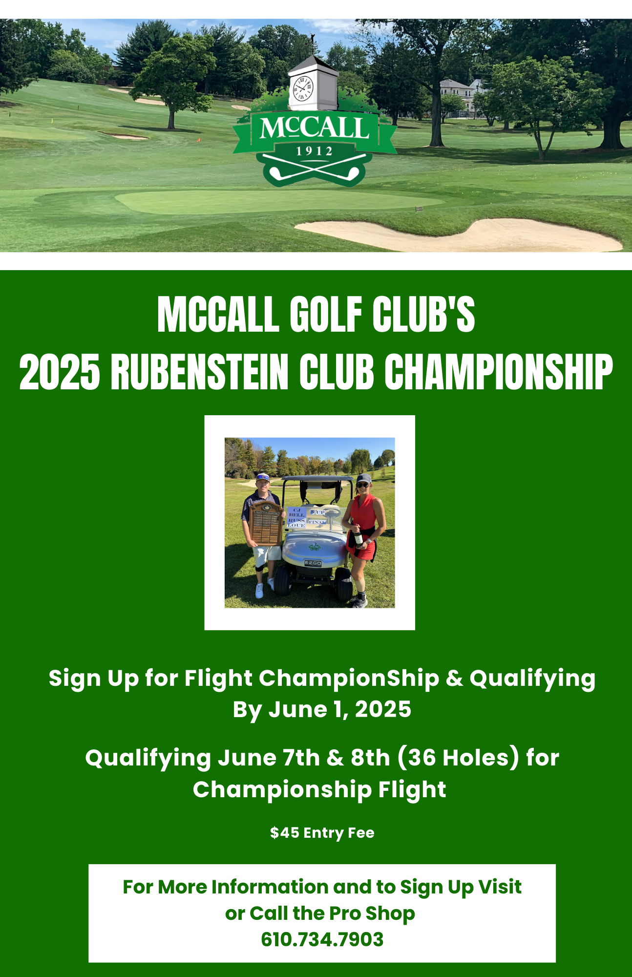Golf — McCall Golf Club