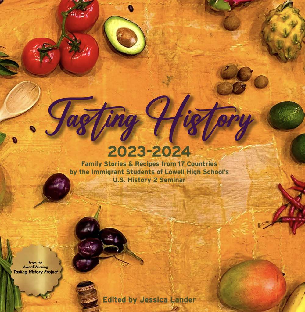 Tasting History | Student-Written Books — Jessica Lander