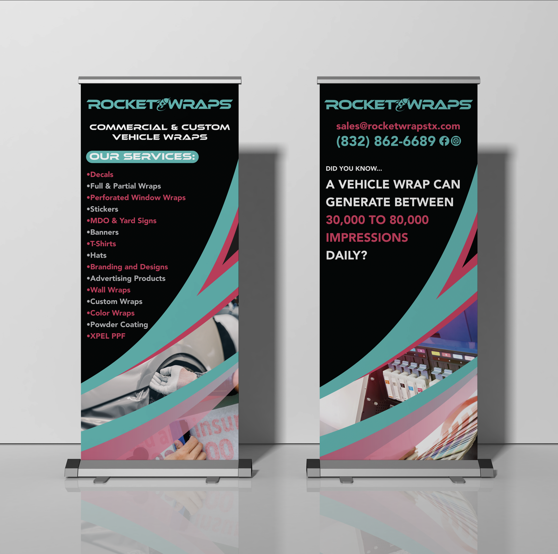 Houston Car Wraps | Rocket Wraps & Signs