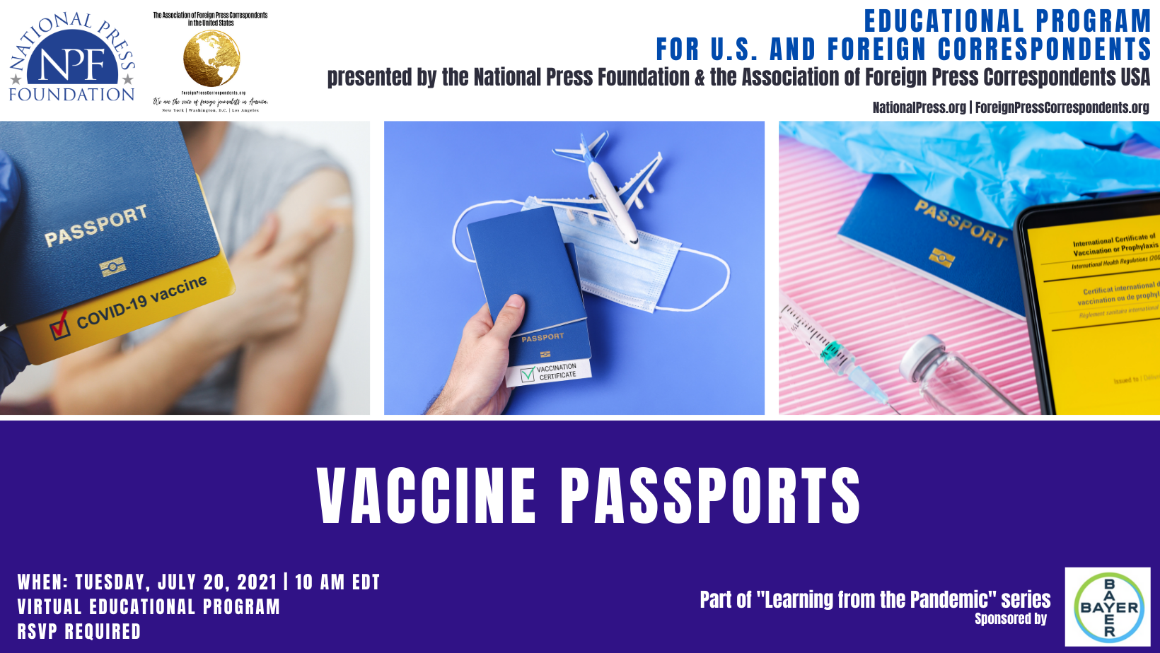 The Association and Club of Foreign Press Correspondents USA