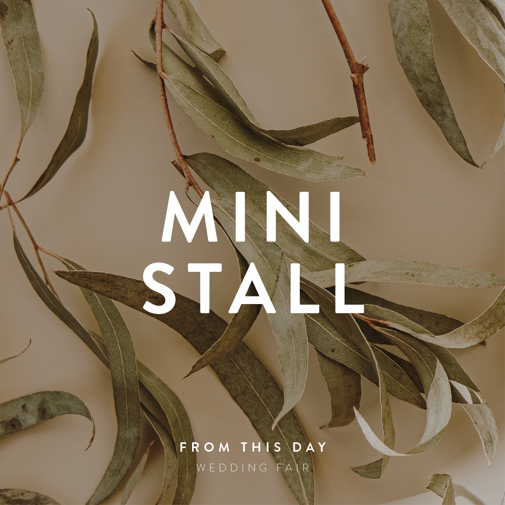 Mini Stall — From This Day Wedding Fair