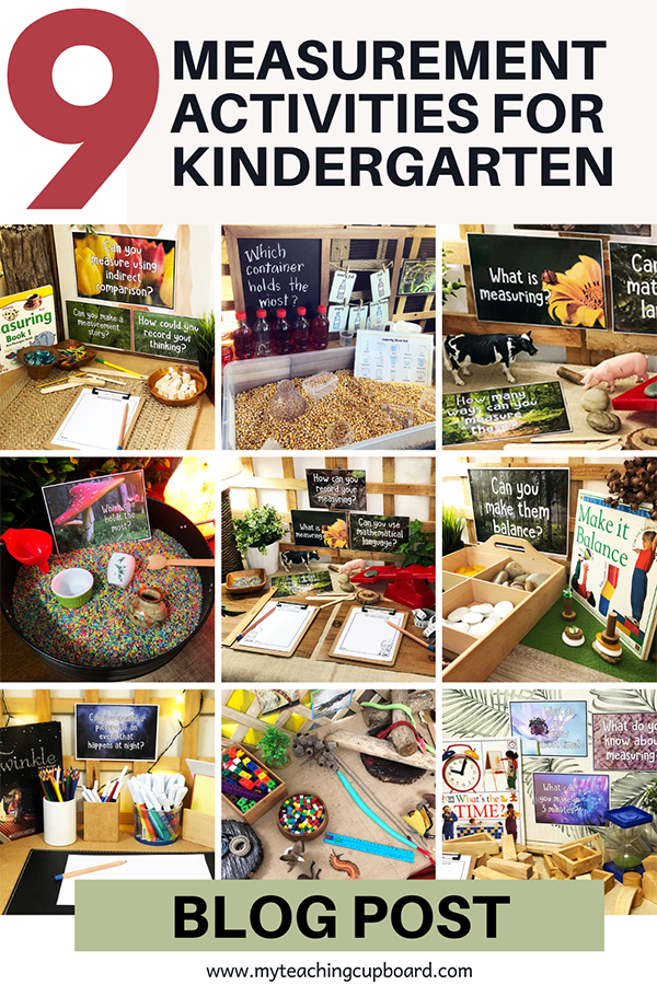 9 Fun Hands-on Measurement Activities for Kindergarten — My Teaching ...