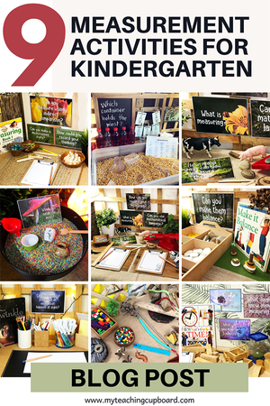 9 Fun Hands-on Measurement Activities for Kindergarten — My Teaching ...