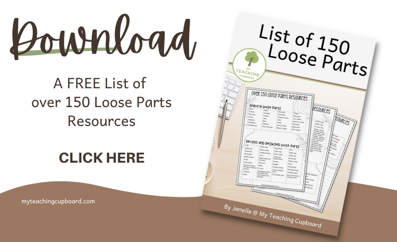 Loose Parts Invitation to Play - How to Set up an Inspiring Loose Parts ...