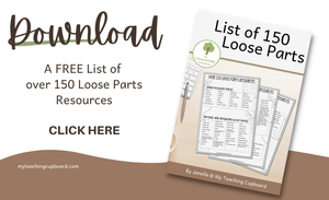 23 Loose Parts Ideas for Early Childhood Math — My Teaching Cupboard