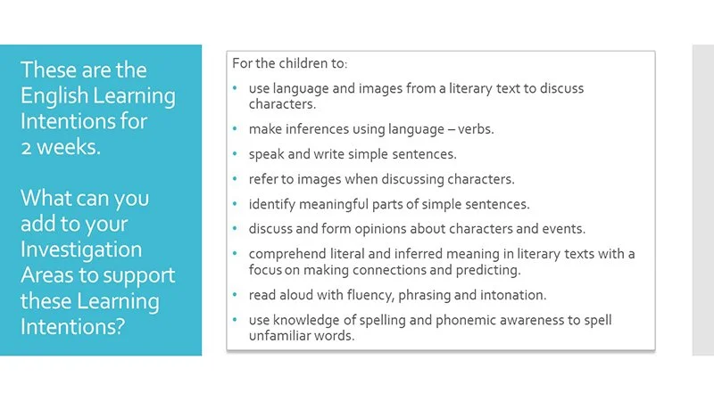 How to Write a Statement of Intent for Your Play Based Learning ...