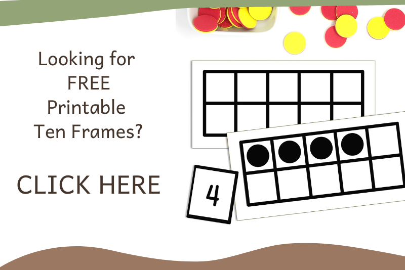 Free Ten Frame Cards Printable for Hands-on Math Activities — My ...