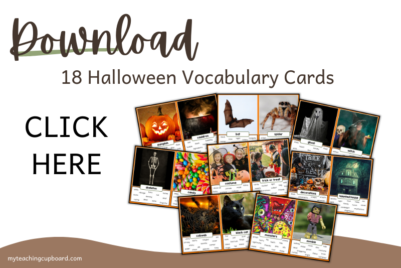 Free Halloween Writing Prompts for Kindergarten — My Teaching Cupboard