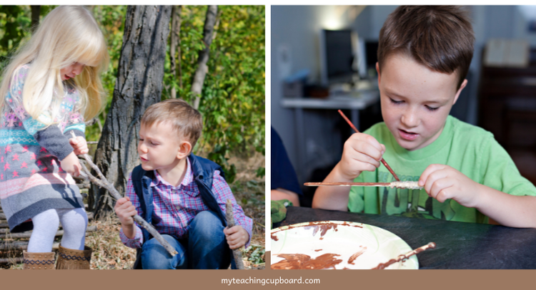 Loose Parts Invitation to Play - How to Set up an Inspiring Loose Parts ...