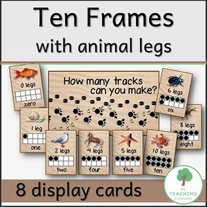 Free Ten Frame Cards Printable for Hands-on Math Activities — My ...