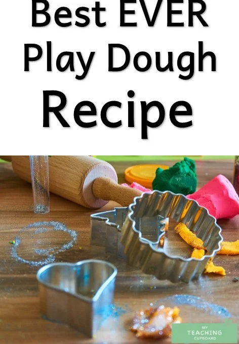 Best Playdough Recipe — My Teaching Cupboard