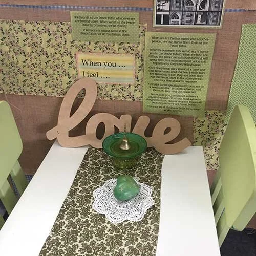 The Peace Table — My Teaching Cupboard