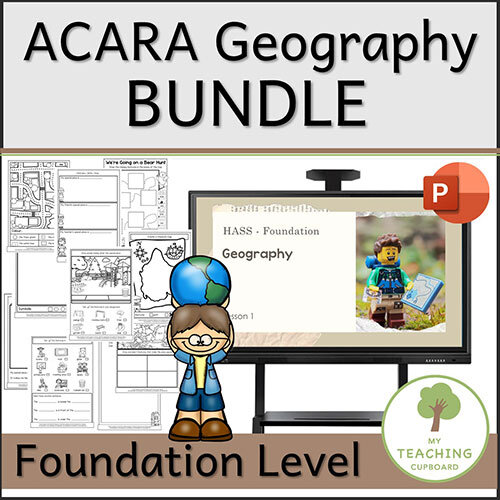 10 ACARA Foundation Level HASS Geography Power Point Lessons — My ...