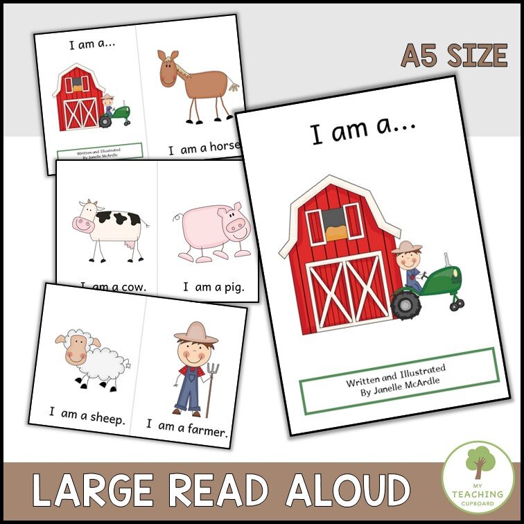 Sight Word Readers FARM Theme — My Teaching Cupboard