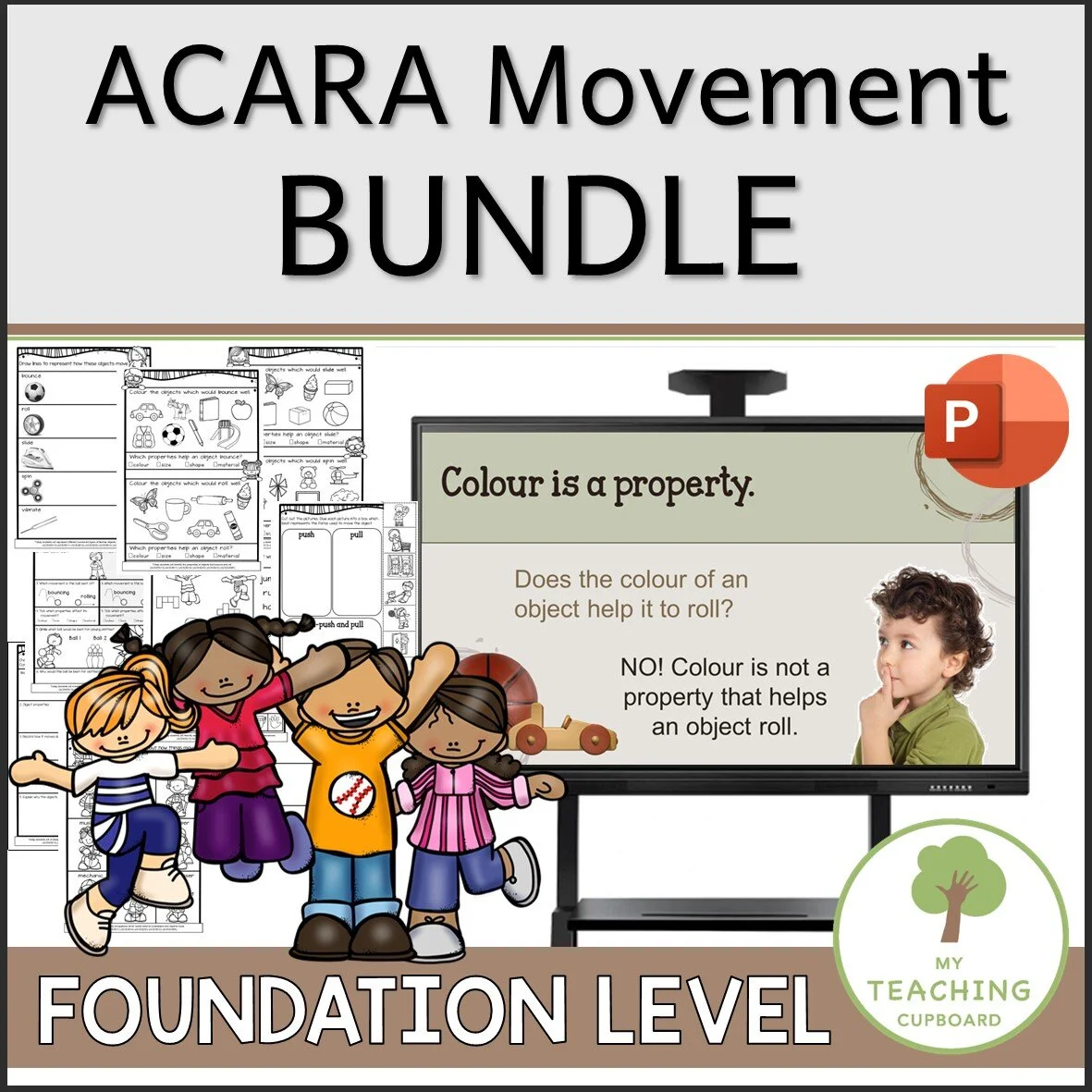 10 ACARA Foundation Level Material World PowerPoint Lessons — My ...