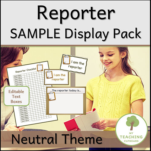 Walker Learning Reporter Role — My Teaching Cupboard