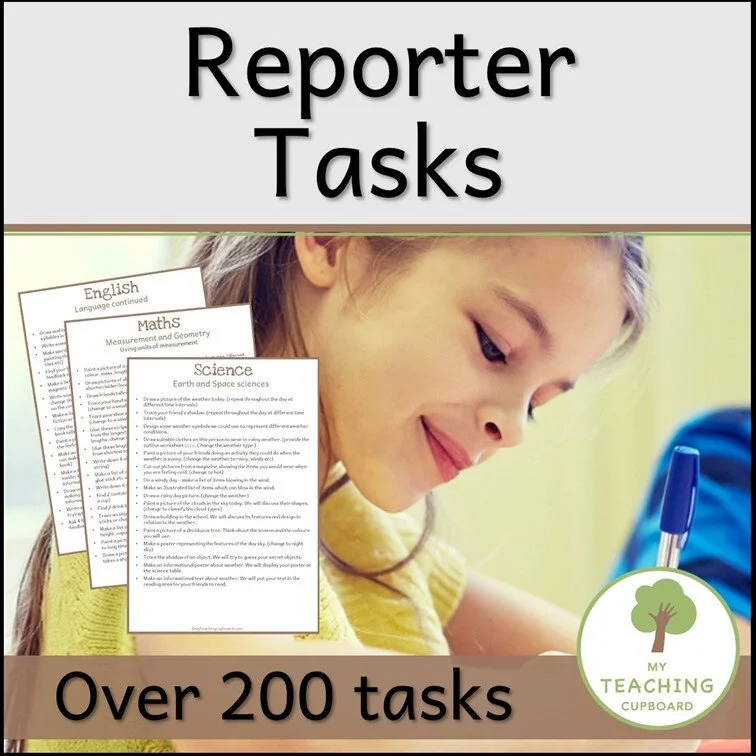 Walker Learning Reporter Role — My Teaching Cupboard