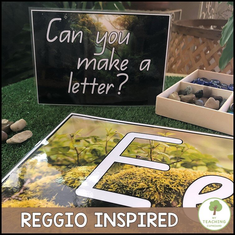 Loose Parts Alphabet Mats — My Teaching Cupboard