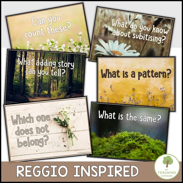 Reggio Math Provocations — My Teaching Cupboard