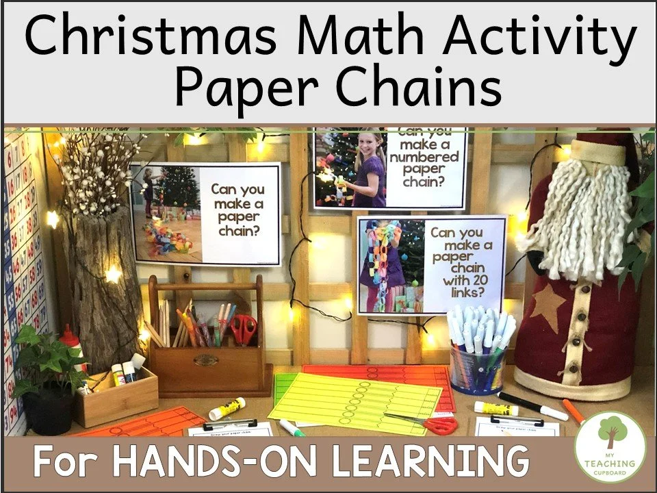 Christmas Math Activity - Paper Chains — My Teaching Cupboard