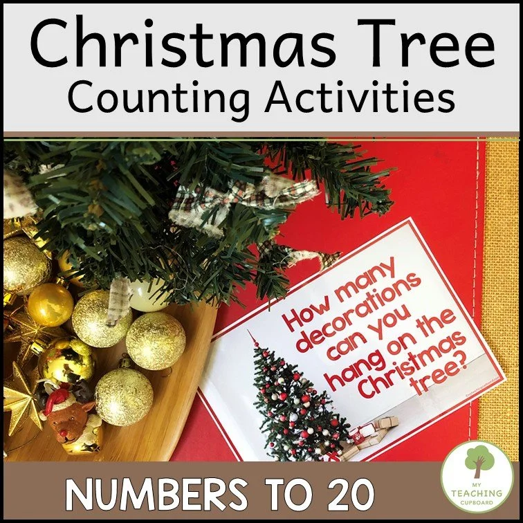 Christmas Maths Activities for Kindergarten — My Teaching Cupboard