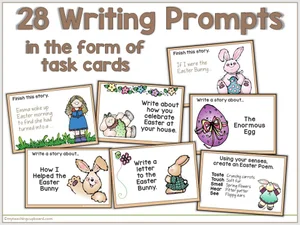 Easter Writing Prompts — My Teaching Cupboard
