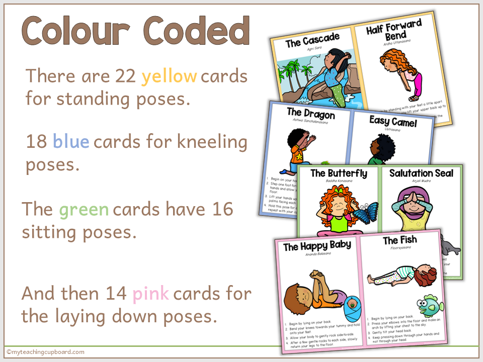 70 Fun and Easy Printable Yoga Poses for Kids — My Teaching Cupboard