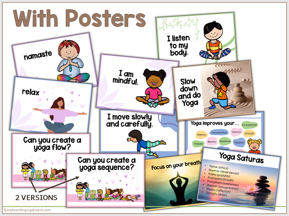 Classroom Yoga for Kids BUNDLE — My Teaching Cupboard