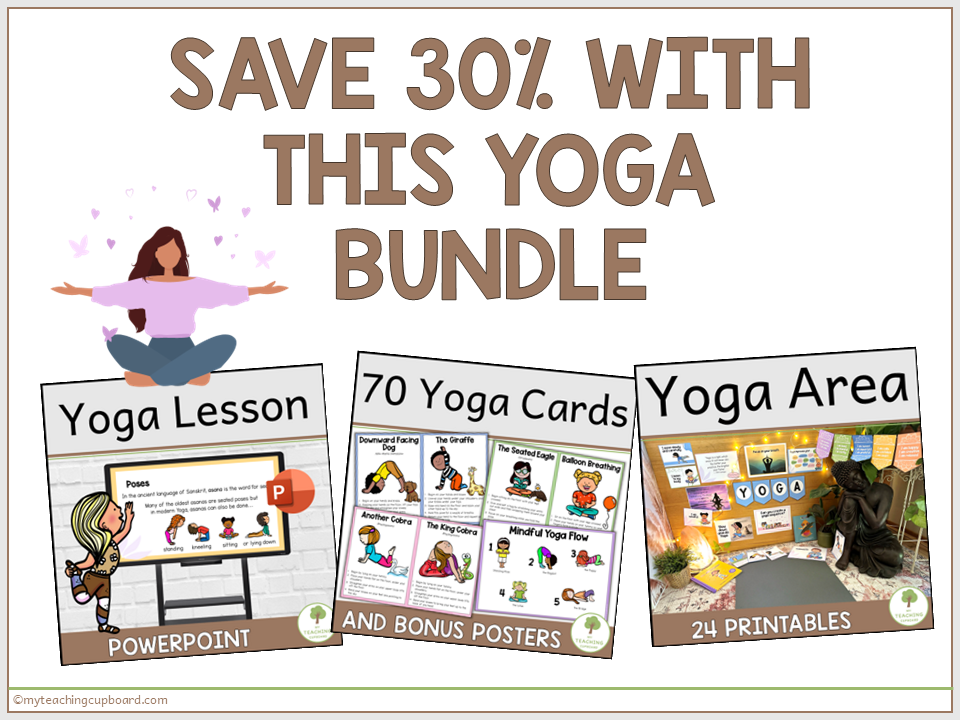 Classroom Yoga for Kids BUNDLE — My Teaching Cupboard