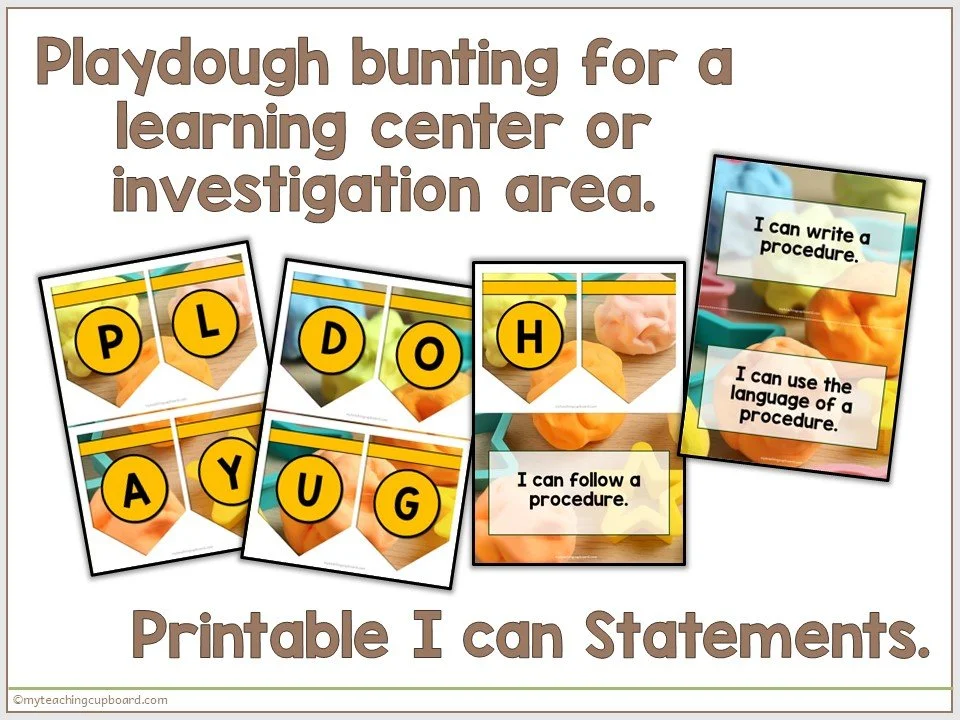 Procedural Writing Activity – How to Make Playdough — My Teaching Cupboard