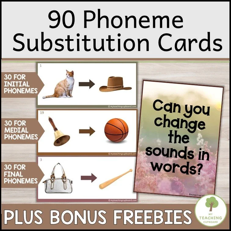 21 Activities for Teaching Phoneme Manipulation — My Teaching Cupboard