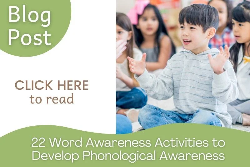 Teaching Phonological Awareness and Phonemic Awareness — My Teaching ...