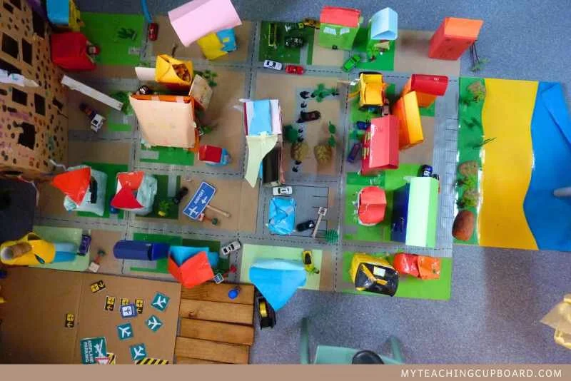 Cardboard Box Town — My Teaching Cupboard