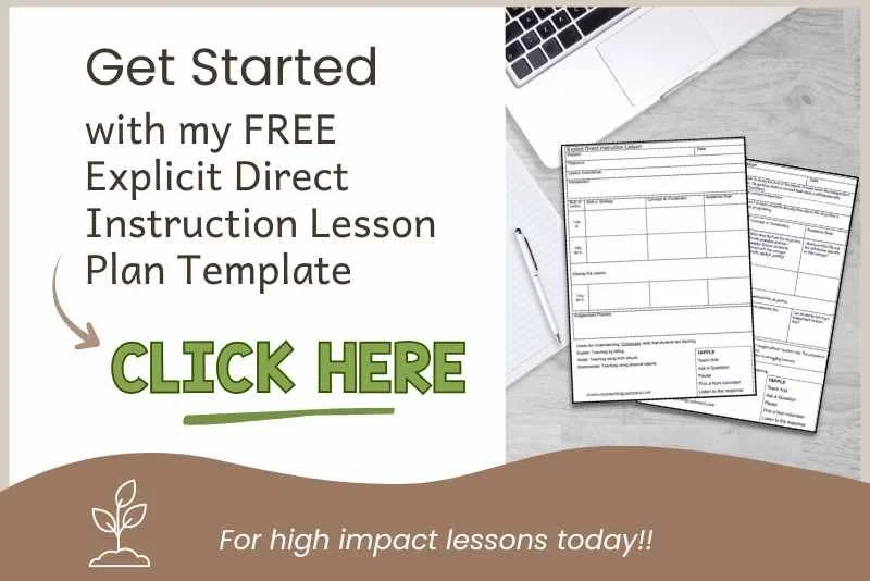 What is Explicit Teaching in a Play Based Classroom? — My Teaching Cupboard