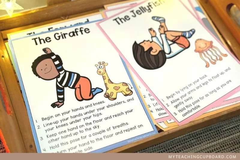 70 Fun and Easy Printable Yoga Poses for Kids — My Teaching Cupboard
