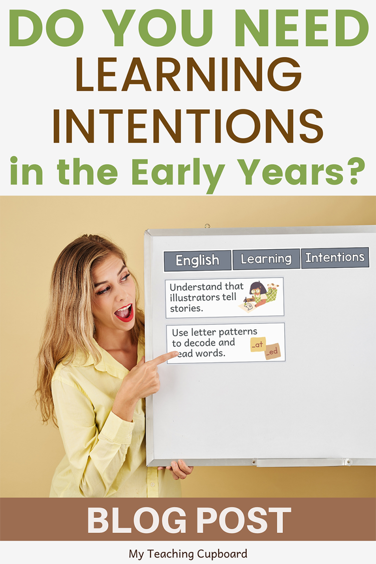 Do You Need Learning Intentions and Success Criteria in an Early Years ...