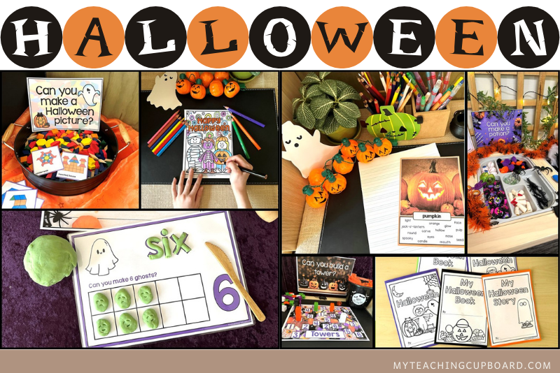 Free Halloween Writing Prompts for Kindergarten — My Teaching Cupboard