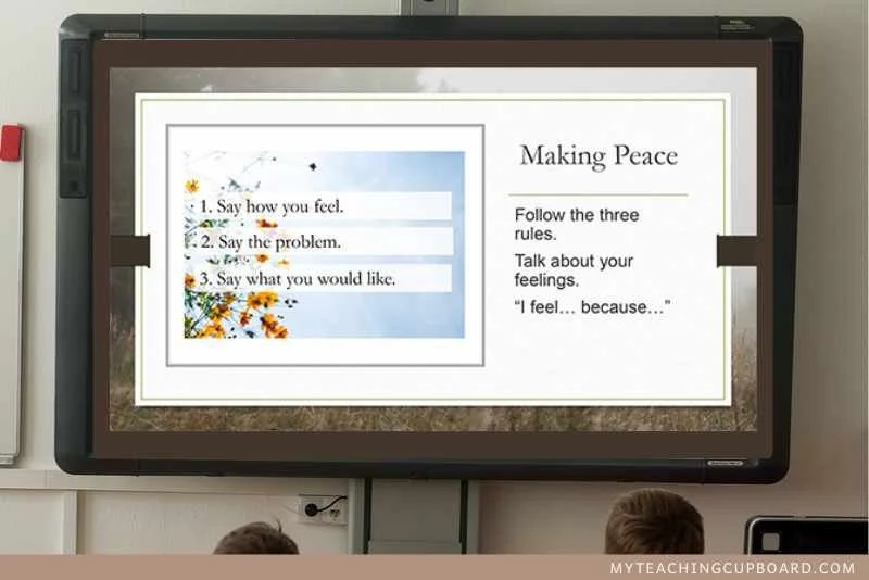 The Peace Table — My Teaching Cupboard