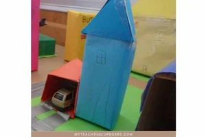 Cardboard Box Town — My Teaching Cupboard