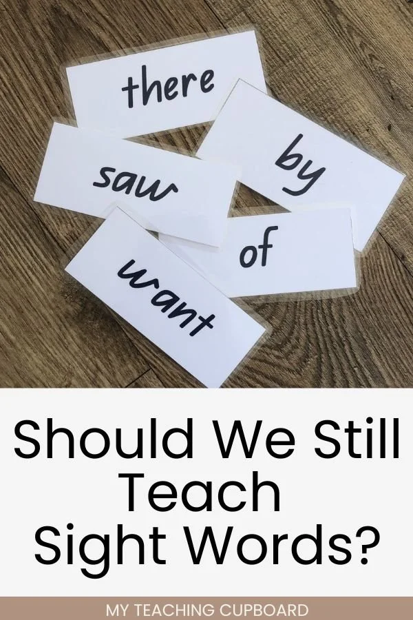 Should We Teach the Kindergarten First 100 Sight Words? — My Teaching ...