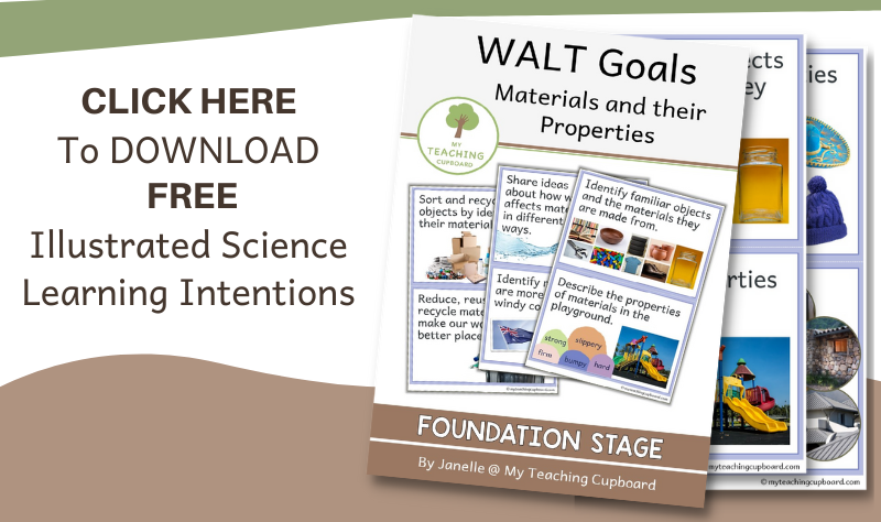 Science Provocations – Properties of Materials — My Teaching Cupboard